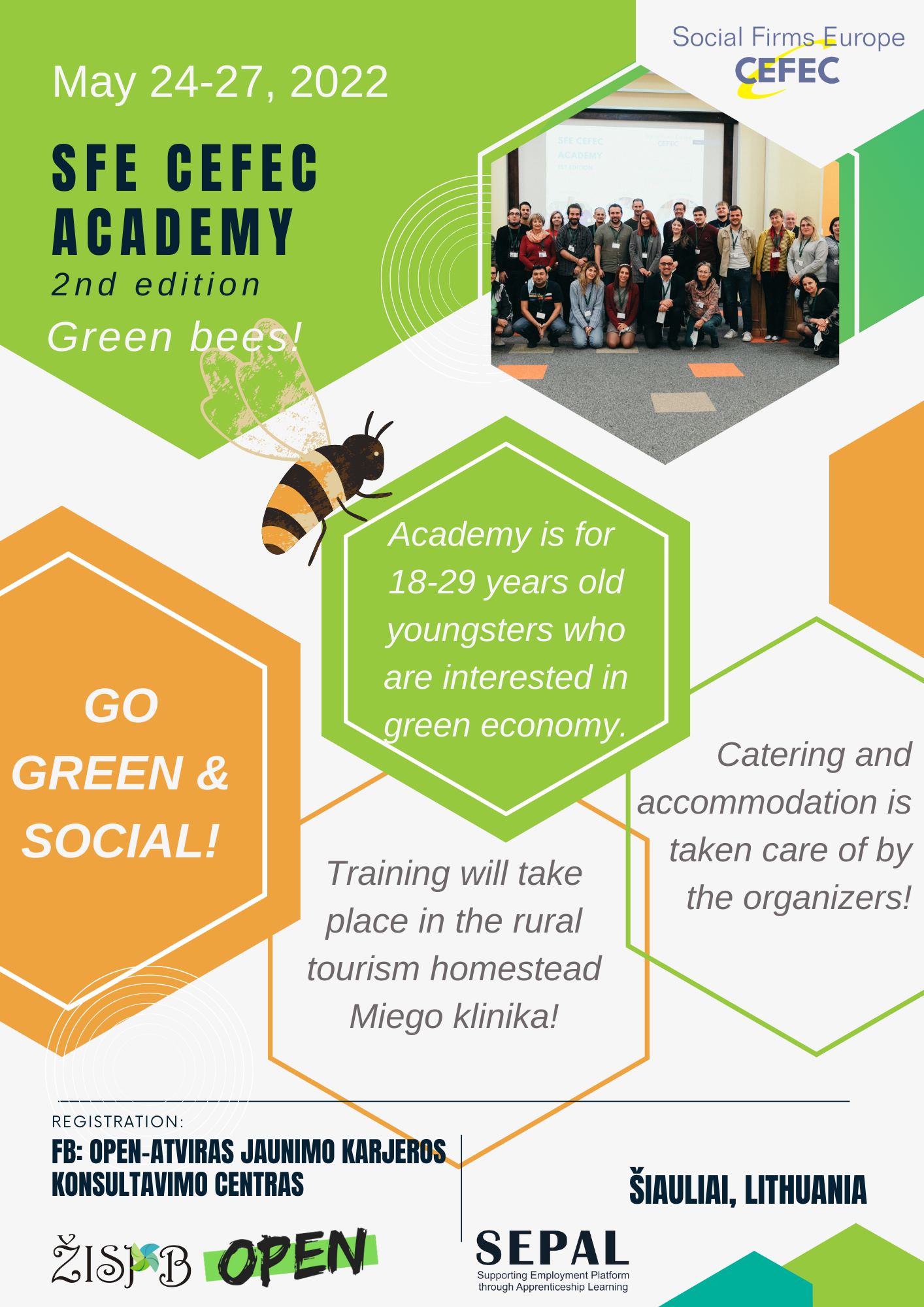 Social Firms Europe CEFEC ACADEMY (2nd Edition) | European Youth Portal