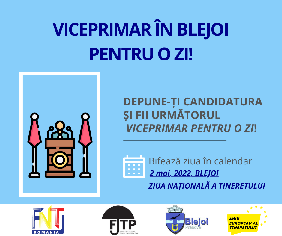 „Reprezentant pentru o zi” în Blejoi | European Youth Portal