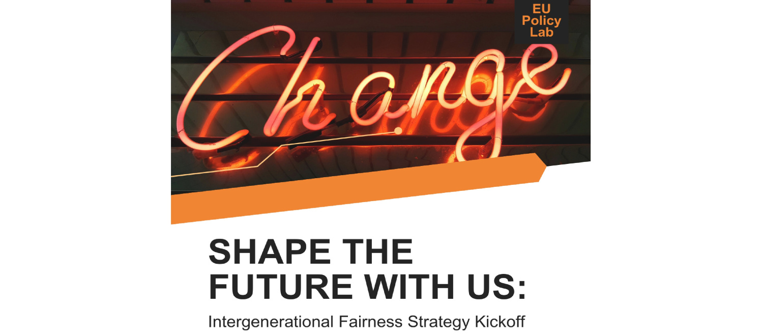 Help us create a groundbreaking strategy on Intergenerational Fairness ...